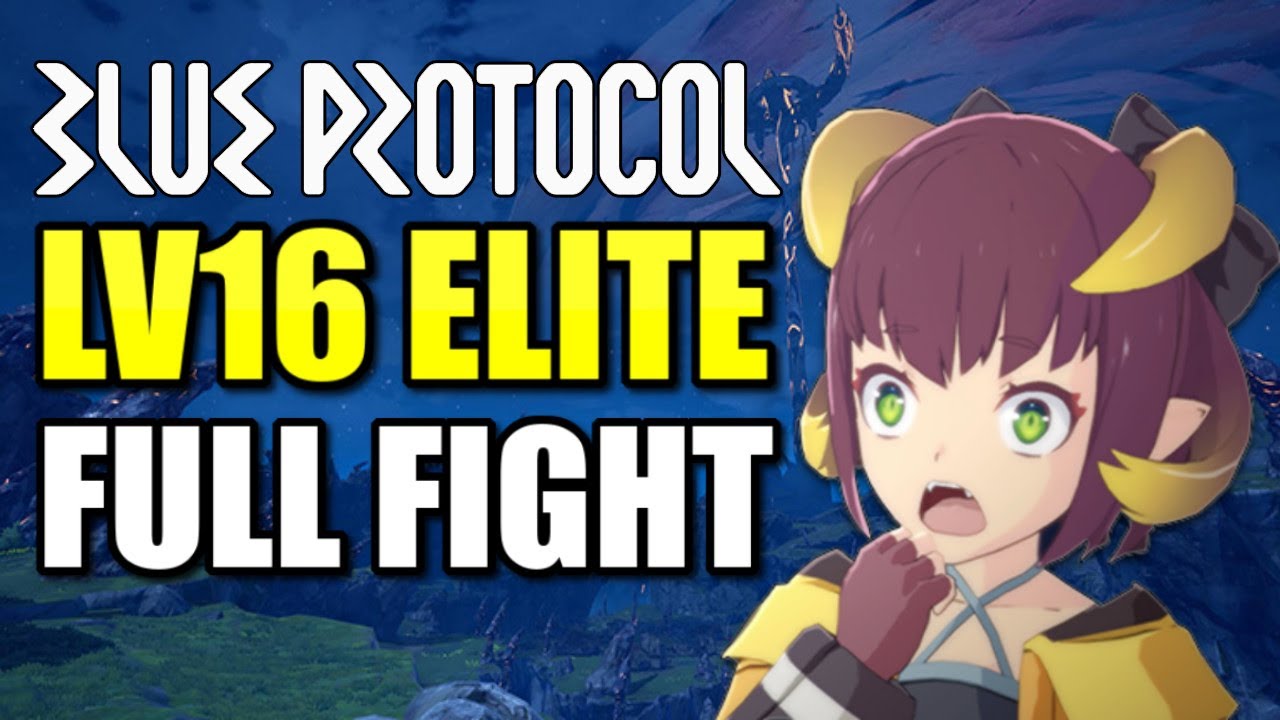 The Lv 16 WOLF ELITE FIGHT with Keen Strider - Blue Protocol - YouTube