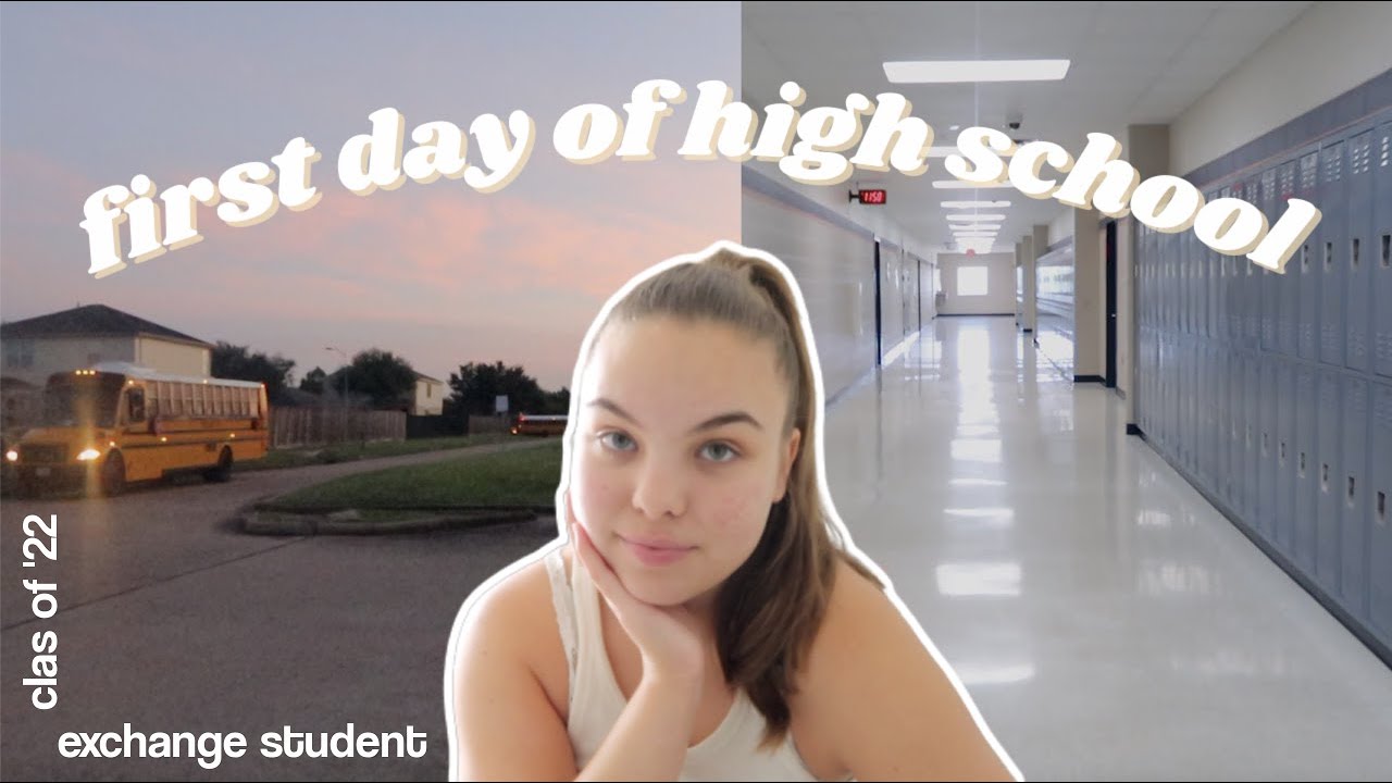 first day of high school | EF exchange student - YouTube