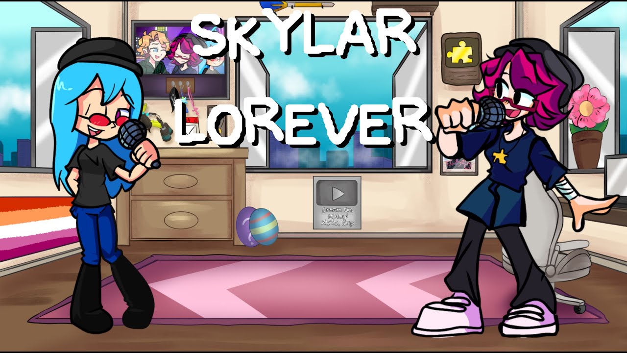 Friday Night Funkin' : Sky Forever FC, but sung by Skylar & T.C.- Happy ...