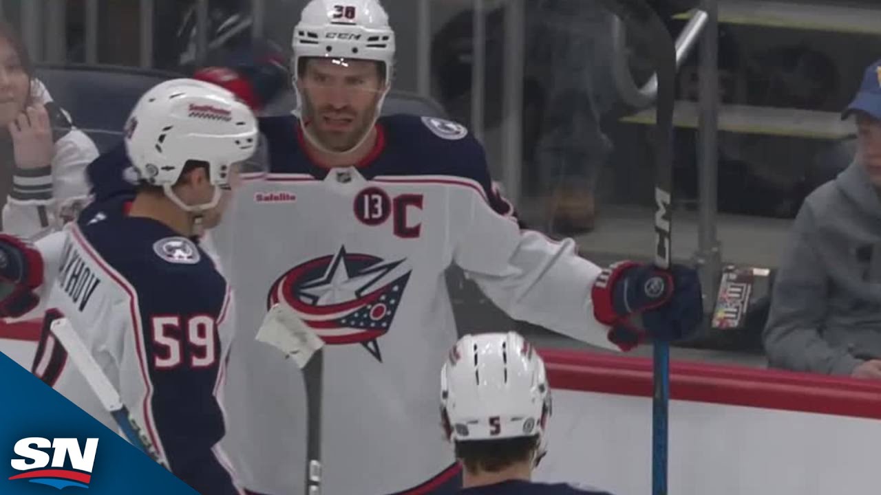 Blue Jackets Captain Boone Jenner Tips Home His First Goal Of The ...