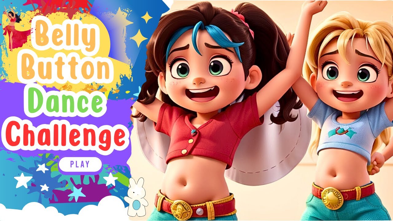 Unbelievable Belly Button Dance Challenge! Can You Beat This?"| Kids Song | Nursery Rhymes ...