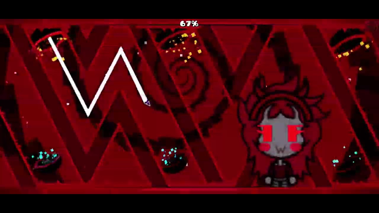 Geometry Dash: Ashley wave trals 100% by:Oddmod - YouTube