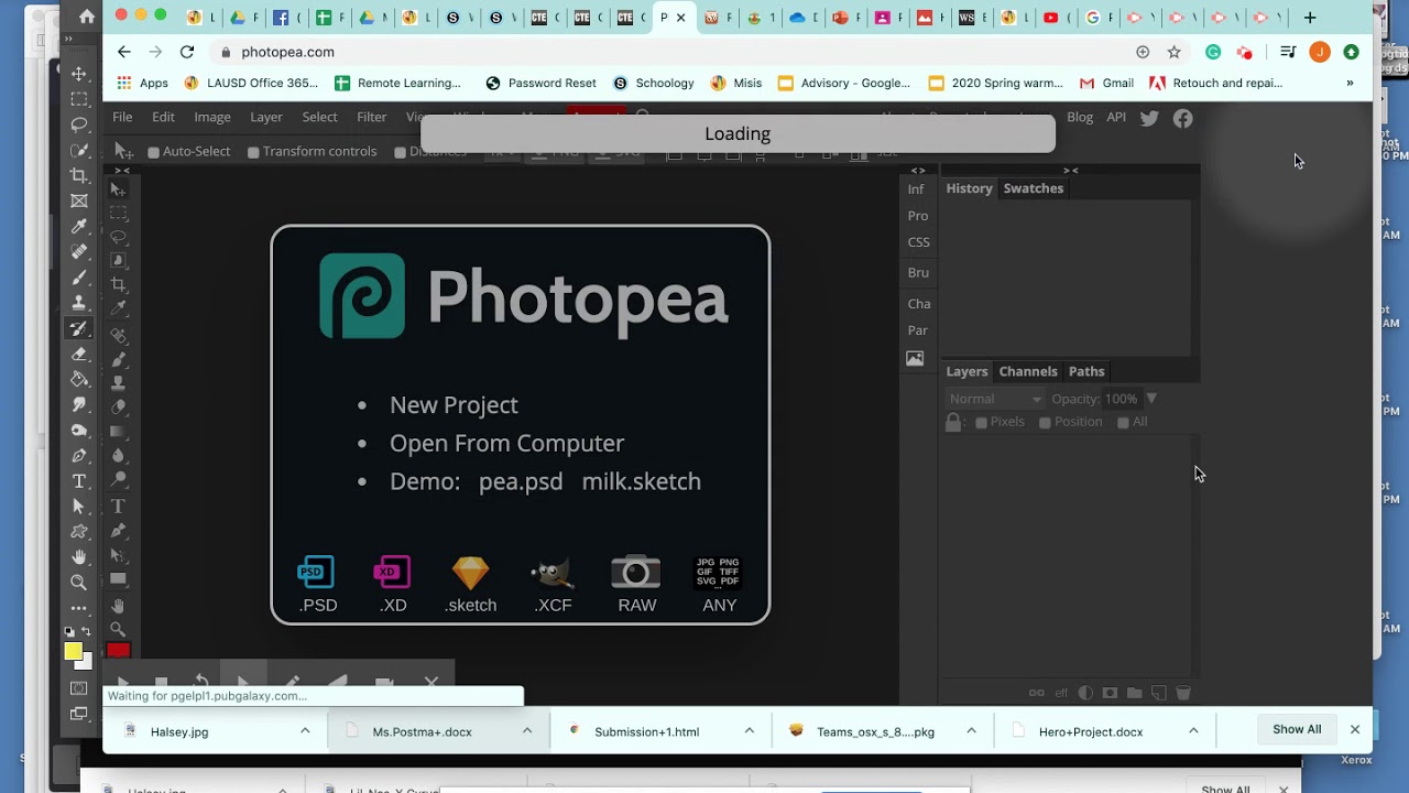 Image Size In Photopea YouTube Image Size In Photopea YouTube