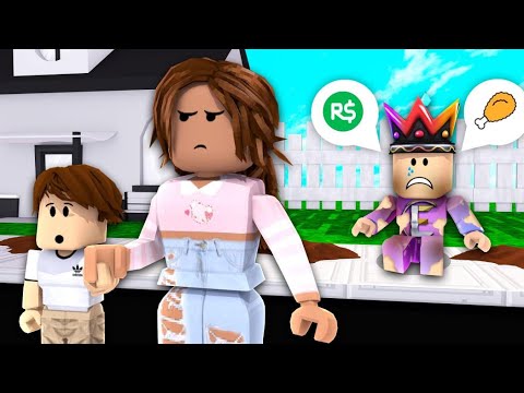 HOMELESS KID LOOKING FOR A FAMILY ROBLOX BROOKHAVEN RP - YouTube