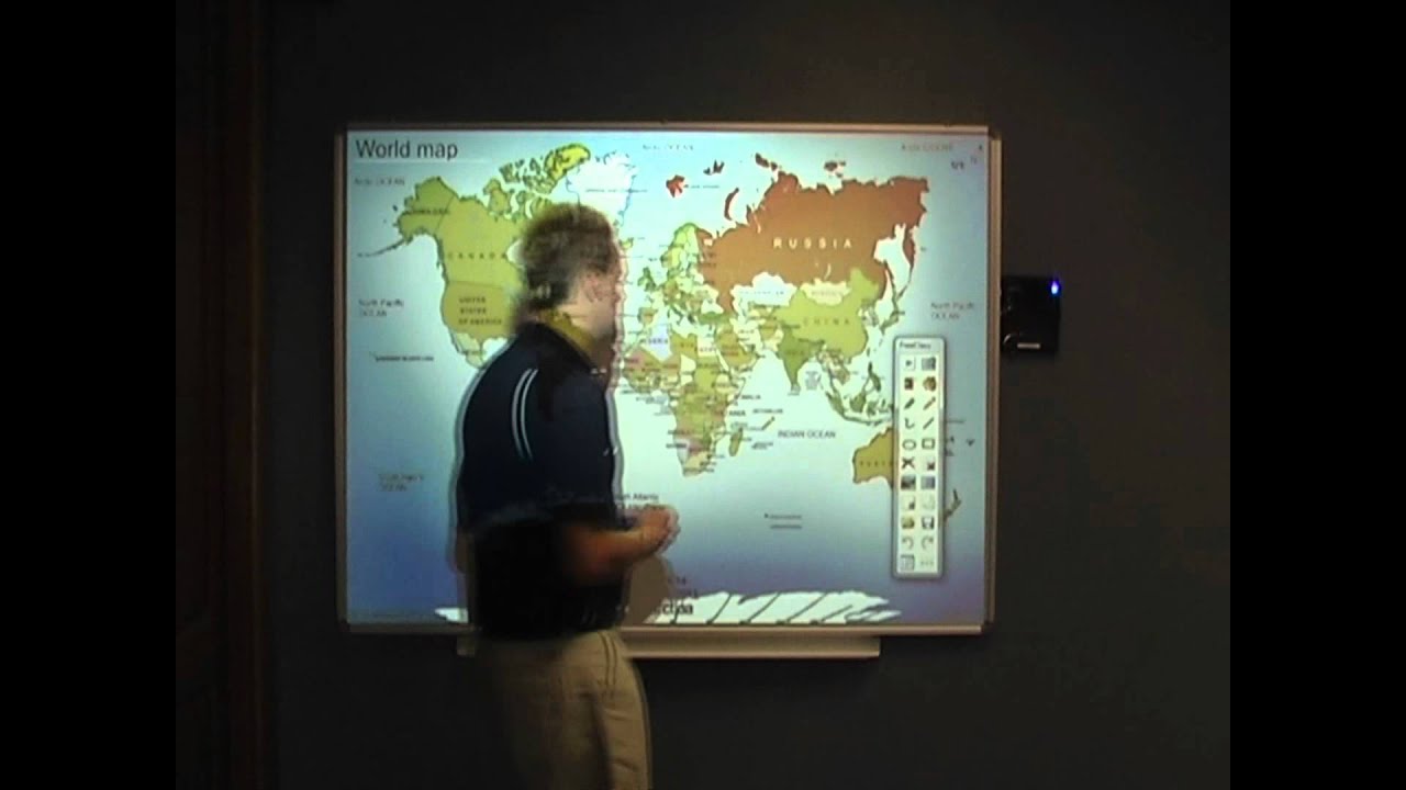 PARROT PRODUCTS IW1000 INTERACTIVE WHITEBOARD SYSTEM DEMONSTRATION.wmv ...