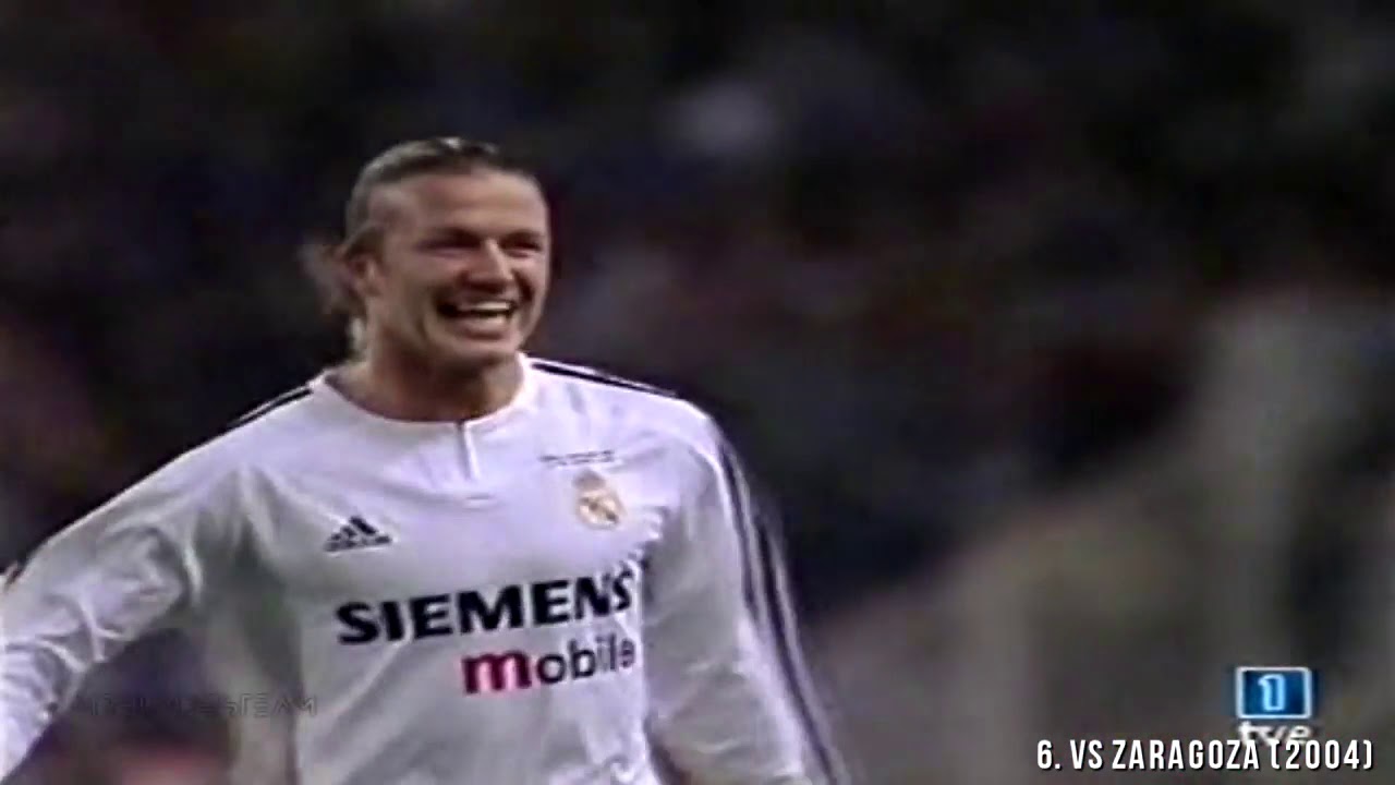 David Beckham - Best Goals ever.. - YouTube