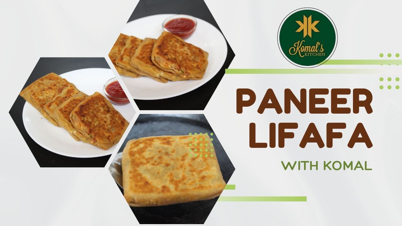Paneer Lifafa Recipe |#paneer #stuffed Paratha | Paneer Pocket #paratha ...