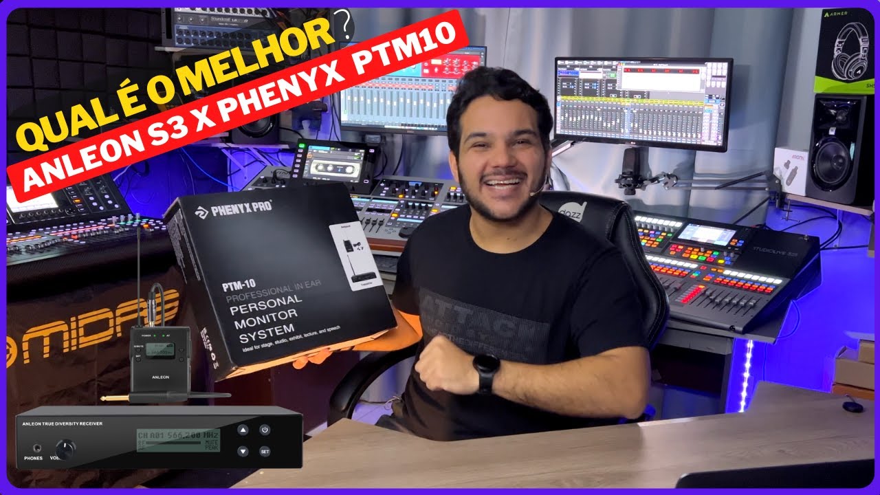 Qual é o Melhor Transmissor Anleon S3 X Phenyx pro PTM10 ???? - YouTube