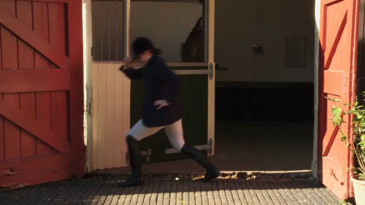 Horseriding tutorial: The Tatler Riding School - YouTube