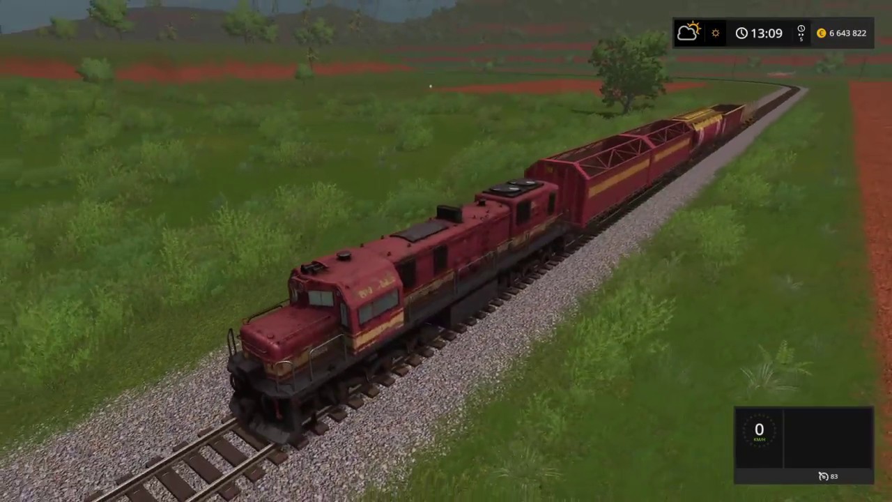 Fs17 présentation nouveau dlc Platinum Expansion ( le train) - YouTube