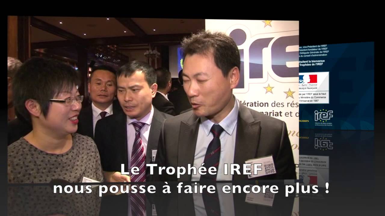 Zhimin WU, PDG d'EUROCINO - Prix du rayonnement de la Franchise ...