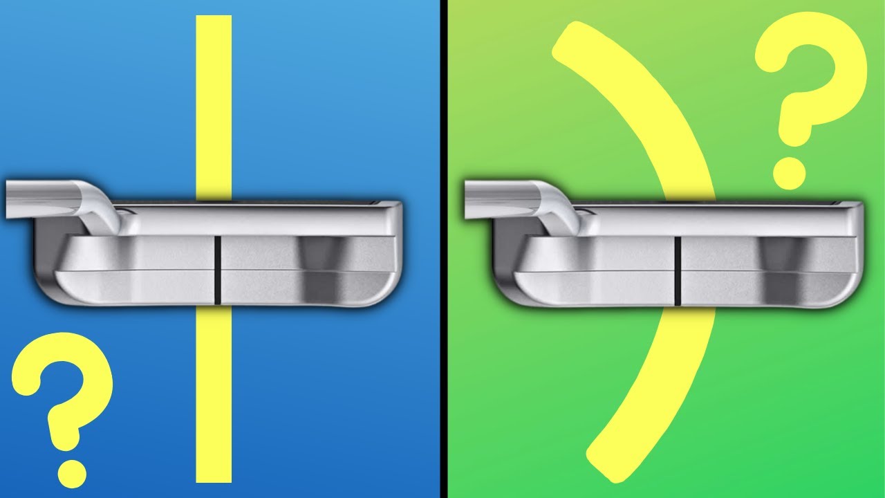 A Simple Guide To The Correct Putting Stroke Path - YouTube