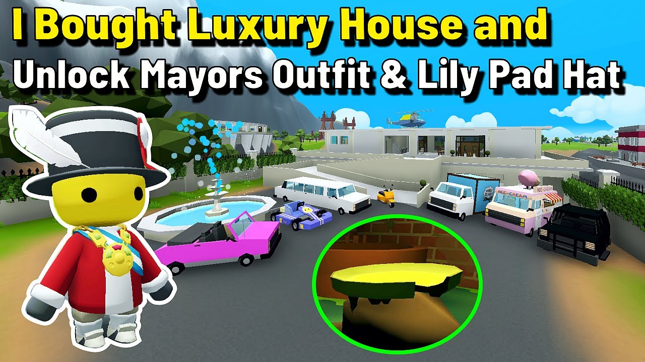 WOBBLY LIFE - I Bought LUXURY HOUSE and Unlock MAYORs Outfit & Lily Pad ...