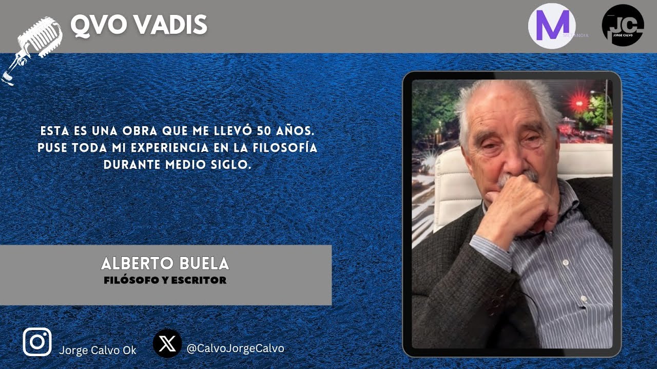 DR. ALBERTO BUELA - FILÓSOFO Y ESCRITOR - YouTube