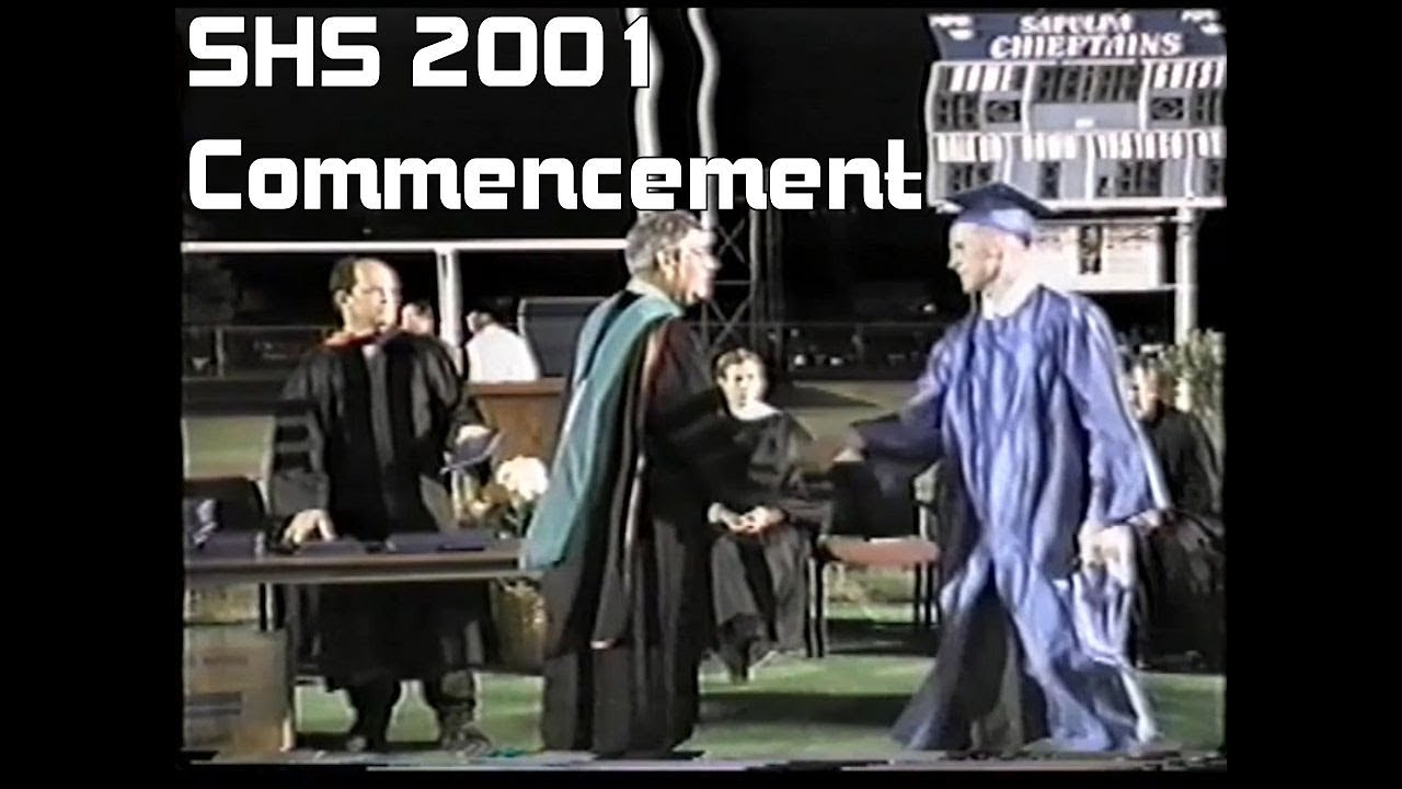 Sapulpa High School 2001 Commencement - Graduation Ceremony - YouTube