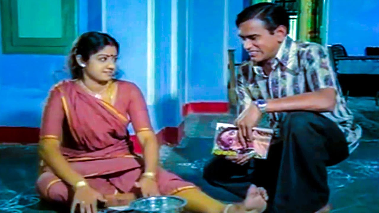 Kamal Hassan, Sridevi, Deepa Comedy/Family Drama HD Part 6 | Telugu ...
