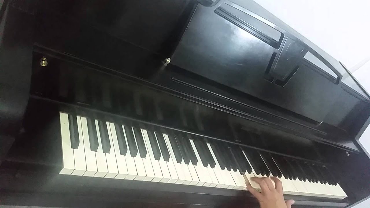 Console Piano Hobart M Cable - Austin, Texas used piano - YouTube