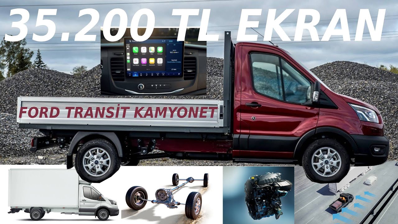 FORD TRANSİT KAMYONET YENİ Paketler 2022 - YouTube