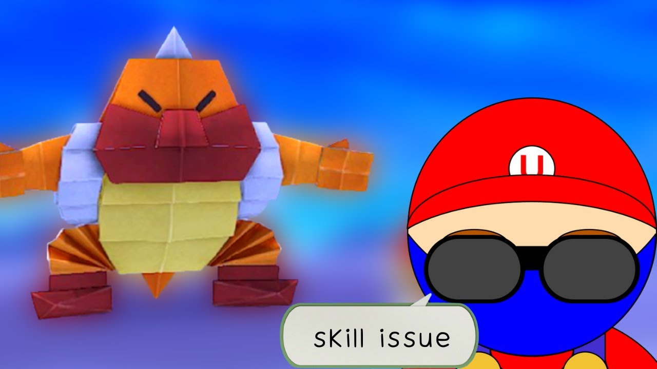 Mario Makes a Gameshow Fail | Paper Mario: The Origami King - YouTube