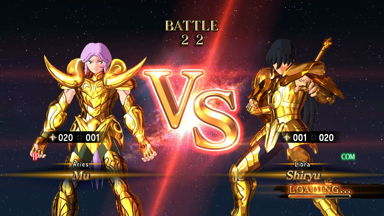 Mu (Aries Gold Cloth) vs Shiryu (Libra Gold Cloth) - Saint Seiya ...