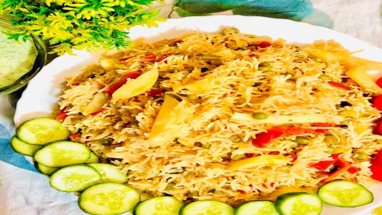 Aloo Matar Gajar Pulao Recipe|Delicious pulao recipe|lifestyle with ...