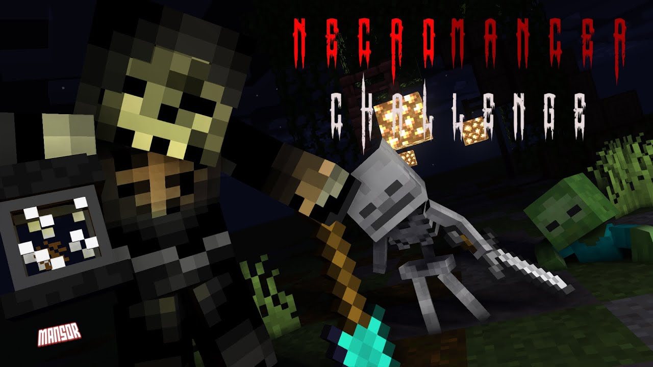 Minecraft Necromancer Challenge - YouTube