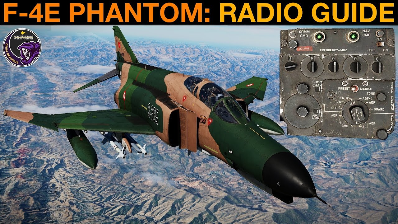 F-4E Phantom: Radios Guide | DCS - YouTube