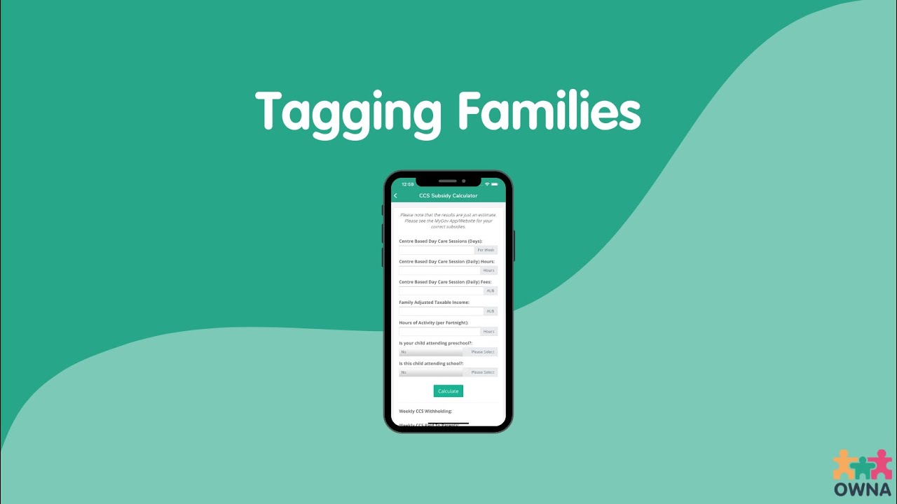 How to Organise Families by Tagging in OWNA - YouTube
