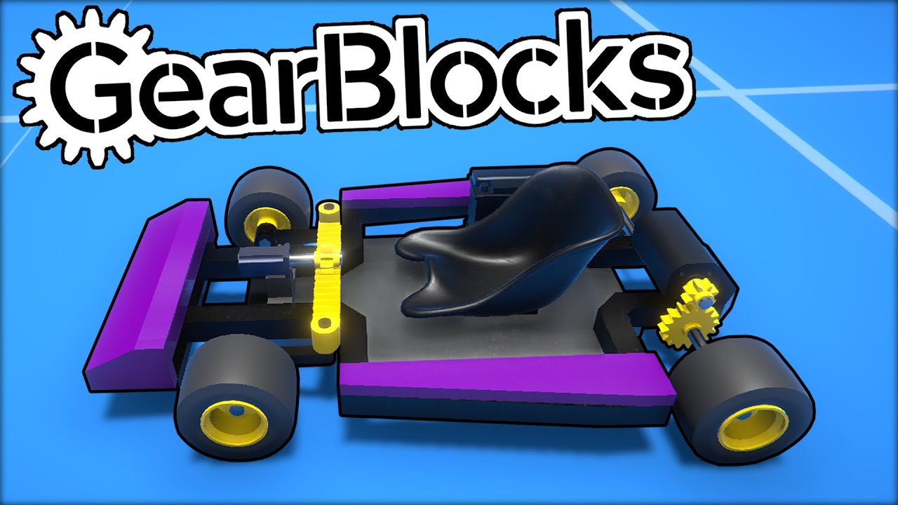 Building a Mechanical Go Kart From a Kit Just Like Lego in GearBlocks! - YouTube