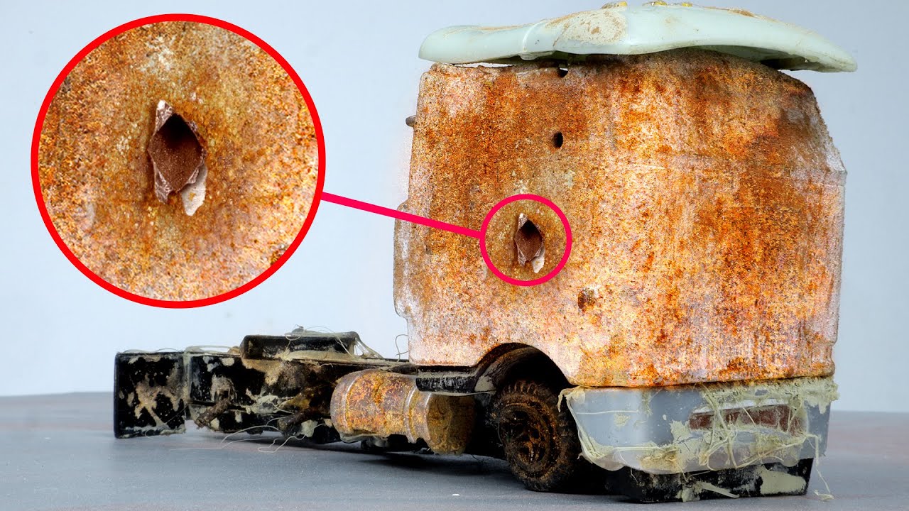 Reviving a Sami Trailer Truck: Restoring the Forgotten Glory - YouTube