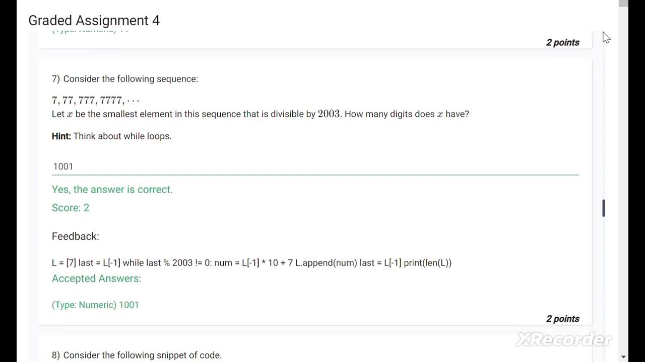 Python G.A. Week-4 IITM Bs degree Data Science #python#iitm#iit# ...