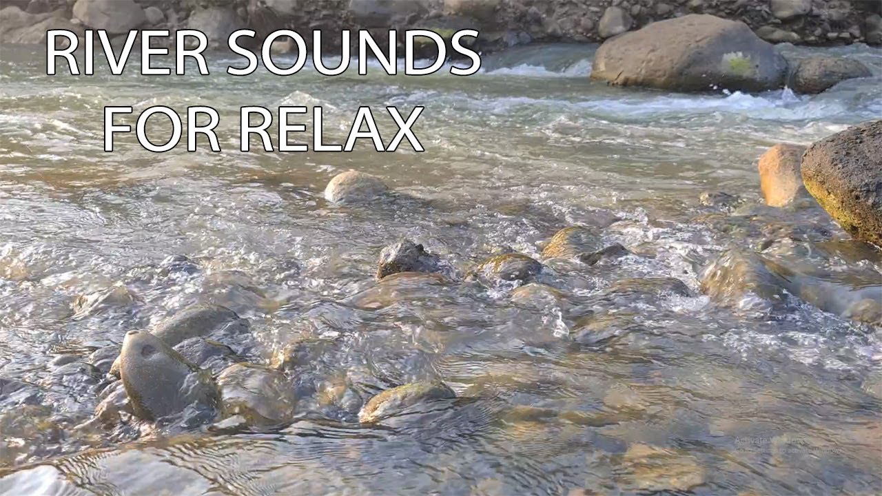 Amazing, Sound of a Natural River for Healing, Relax, Study and ...