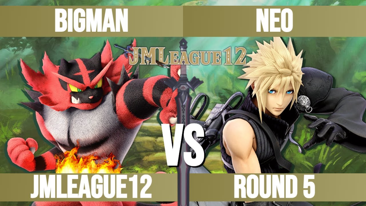Bigman (Incineroar, Sonic) vs Neo (Cloud) - JMLeague12 Round 5 - YouTube