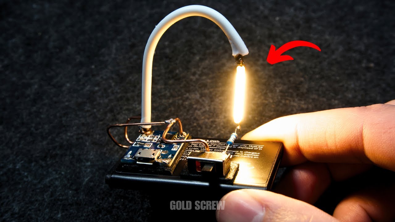 Filament LED Camping | Simple Camping Lantern | LED Lighting - How To ...