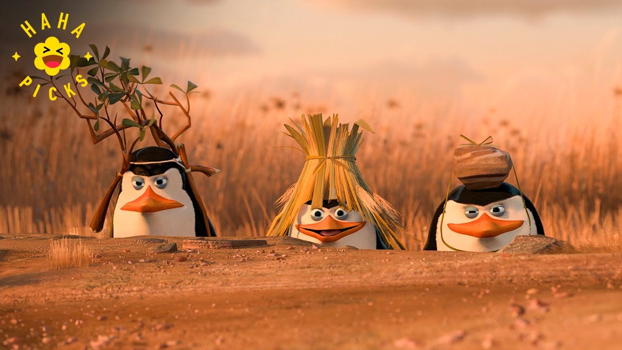 The Penguins Steal a Safari Car | Madagascar: Escape 2 Africa - YouTube