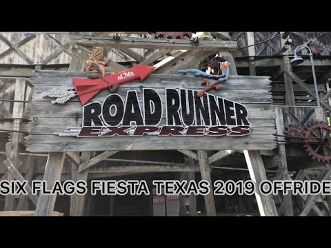 Road Runner Express Six Flags Fiesta Texas 2019 Offride (No Copyright ...