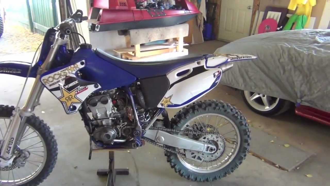 2001 Yamaha YZF250 project part 1 - YouTube