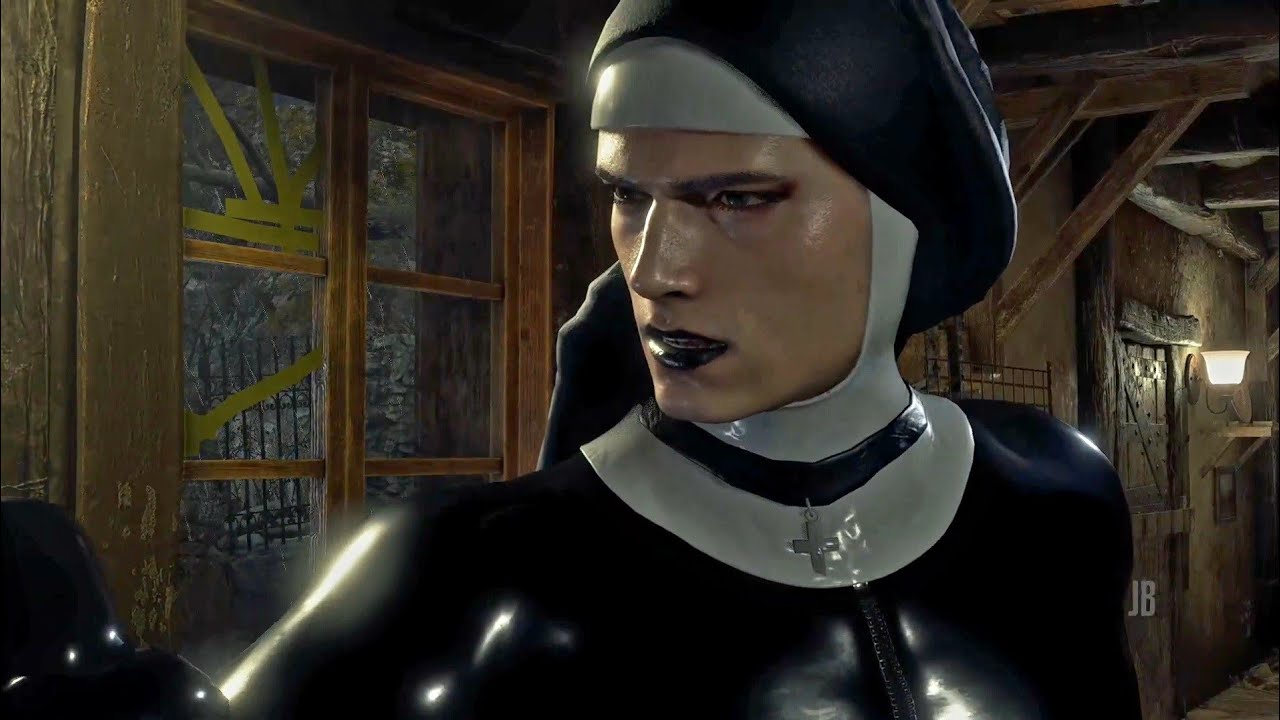 Latex Nun Leon | RE:4R | Mod Showcase - YouTube