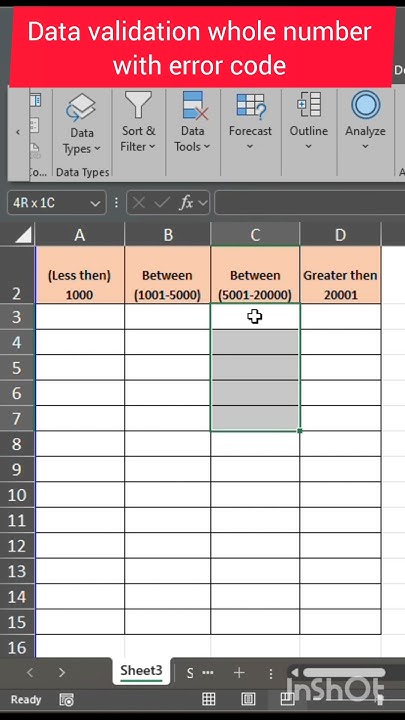 Education Exceltips Excel Vlookup Viralshort Viralvideo Instagram Data Validation Youtube