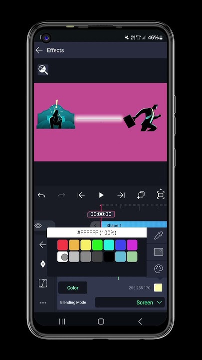 3D line Animation in Mobile ️ #lineanimation #3danimation - YouTube