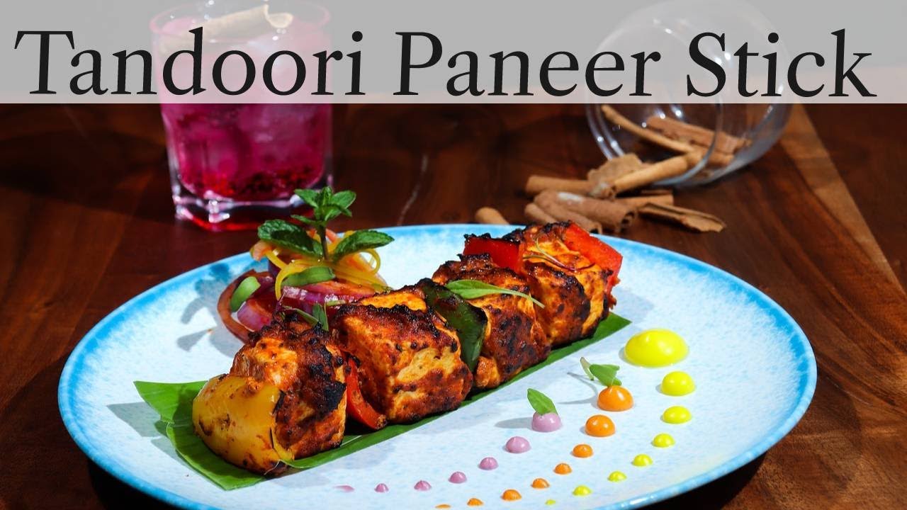 Tandoori Paneer Stick | Paneer Stick Recipe with MicroOven | Paneer ...