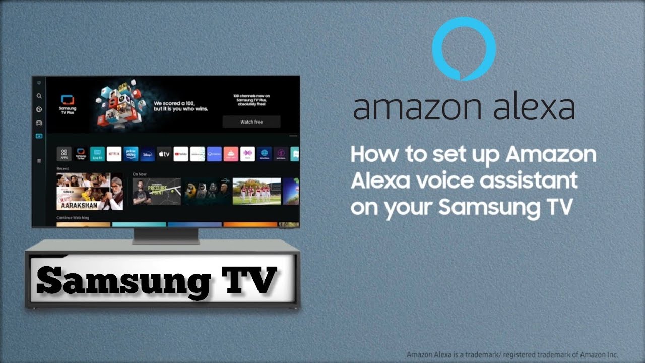 How to set up Amazon Alexa voice assistant on your Samsung TV - YouTube