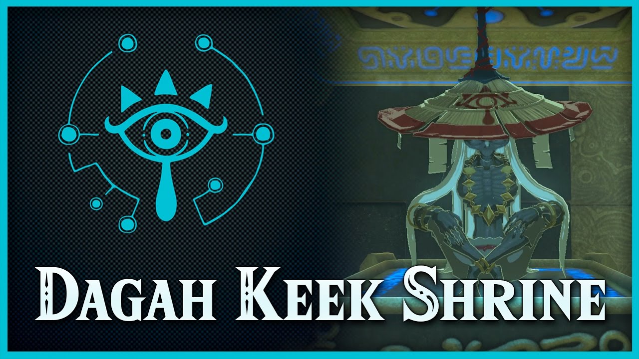 Zelda Breath of the Wild • The Ceremonial Song • Dagah Keek Shrine ...