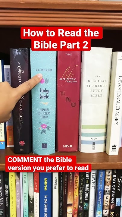 How to Read the Bible For All Its Worth Part 2 | How to Choose Bible Translations - YouTube