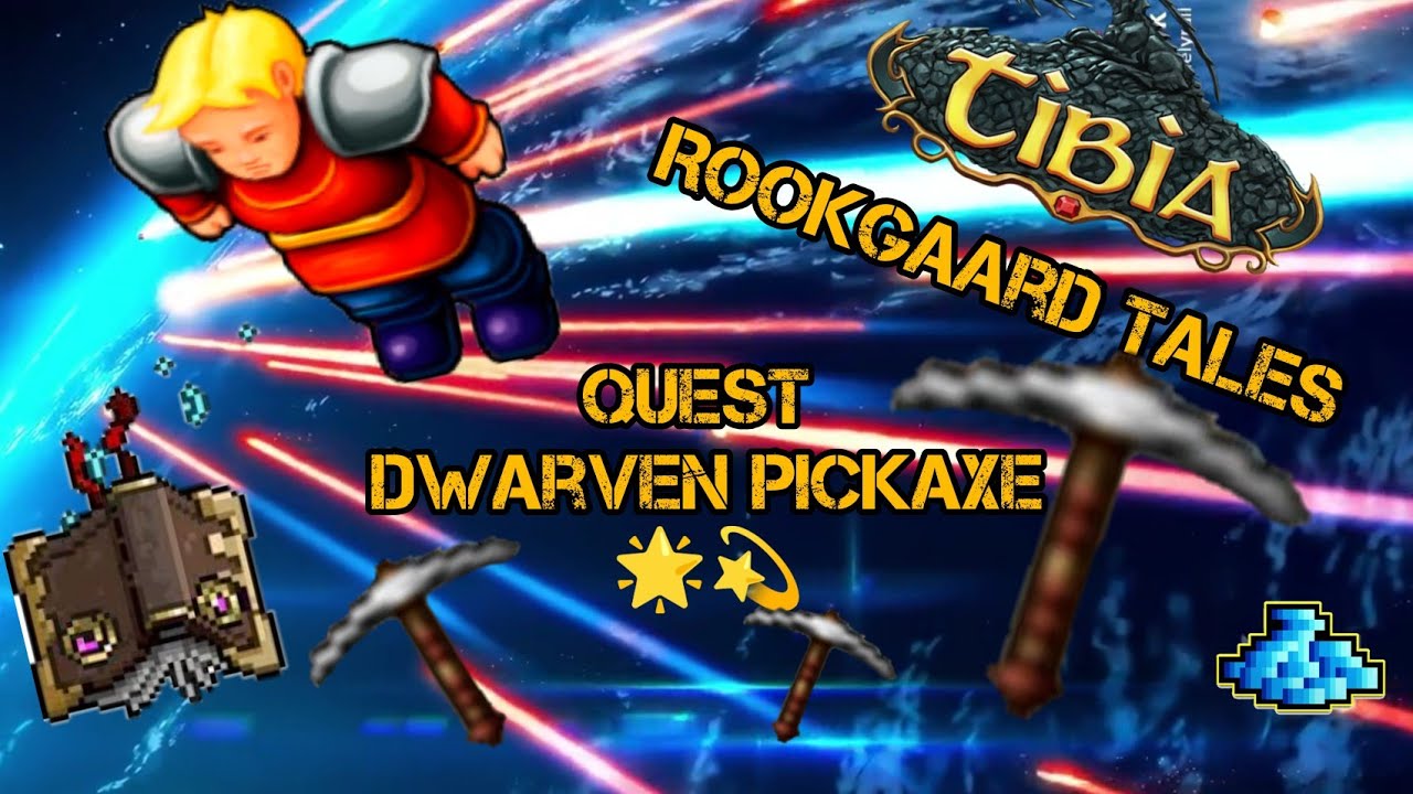 Quest Dwarven Pickaxe Rookgaard Tales 🤠🌟 - YouTube