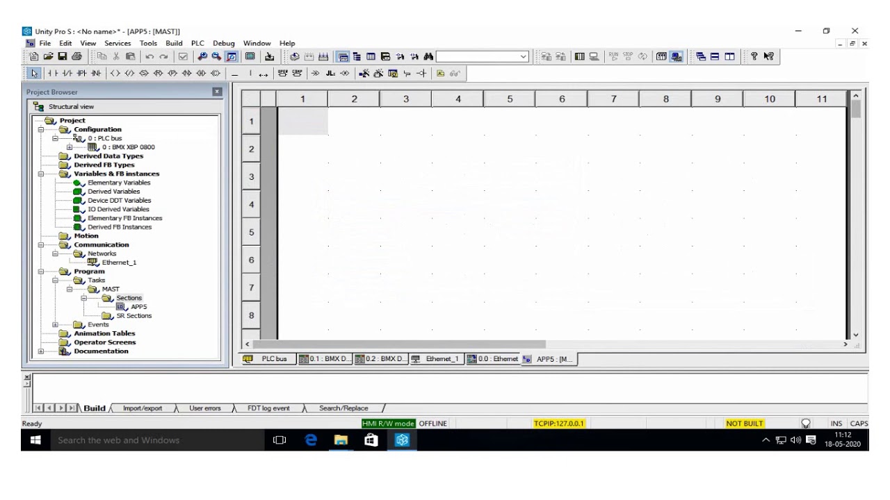 Design a ladder logic diagram for a counter using UNITY PRO BY vinod ...