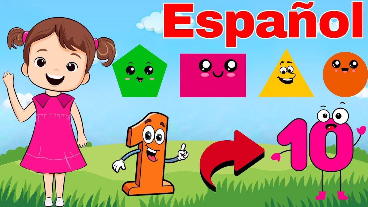 🔢 🔺 ¡Aprende a Contar, Sumar y Reconocer Figuras Geométricas! 🎉🎨 - YouTube