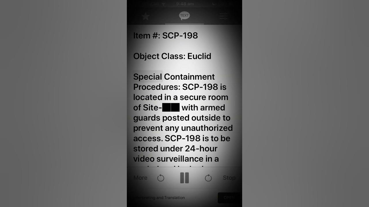 Scp 198 Cup of Joe - YouTube