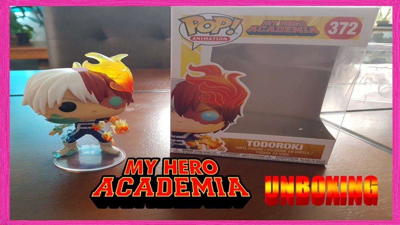 Todoroki Funko Pop My Hero Academia Unboxing - YouTube