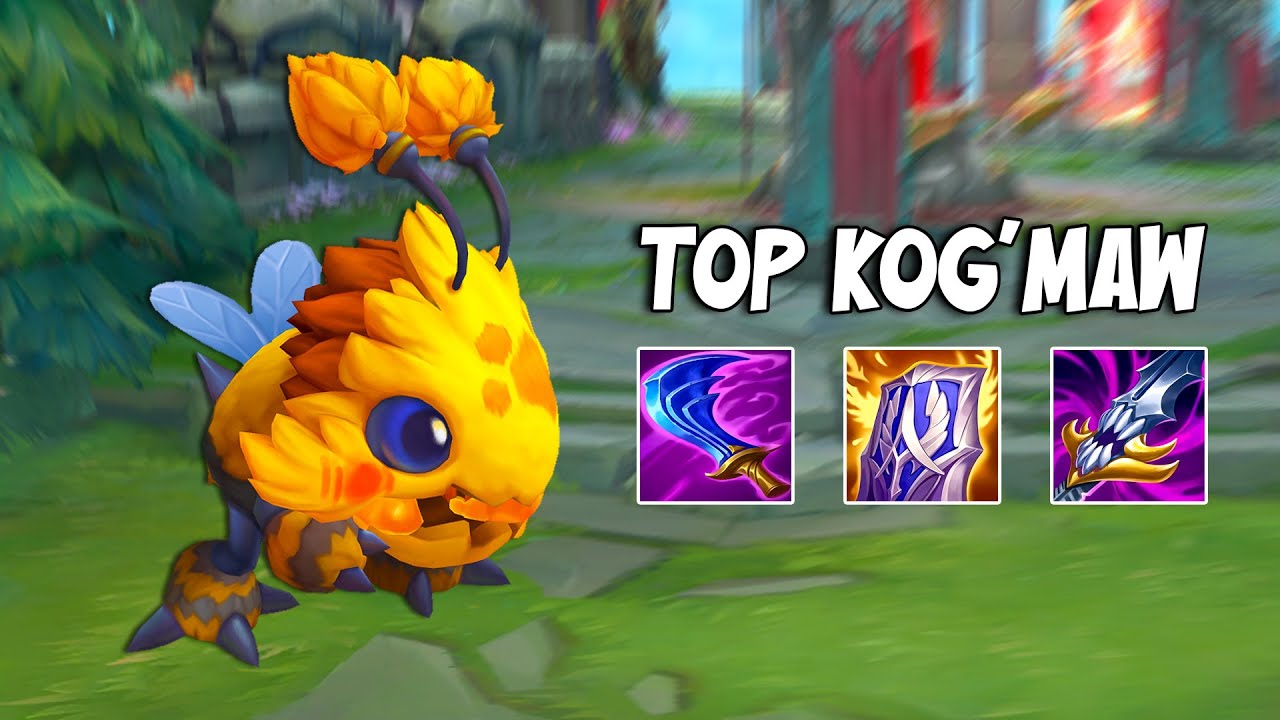 Tank Kog'Maw deals so much damage... - YouTube